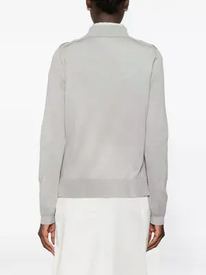 Moncler Long-sleeve Polo Top