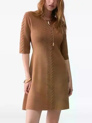 Liu Jo Knit Fit & Flare Dress