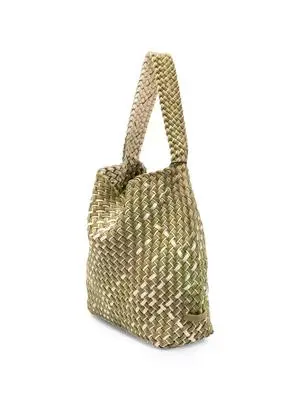 NAGHEDI Medium Nomad Double-weave Bucket Bag