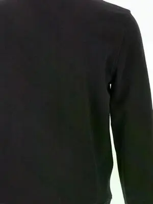 BLAUER. Logo-patch Zip-up Sweater