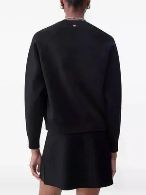 Liu Jo Boxy Sweater With Braided Details - Black