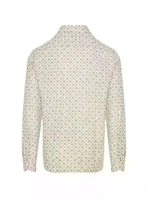 SONRISA Floral-print Long-sleeve Shirt