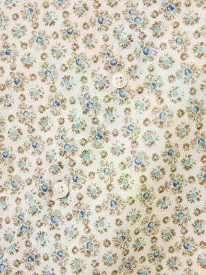 SONRISA Floral-print Long-sleeve Shirt