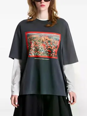 Off-White Graphic-print T-shirt - Grey