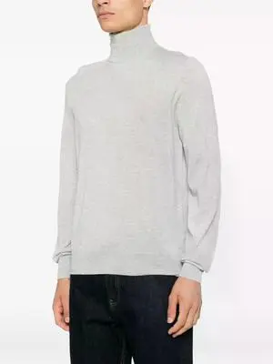 Canali Roll-neck Wool Sweater