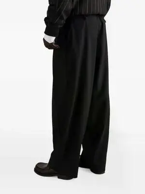 Dolce & Gabbana Virgin Wool Gabardine Trousers