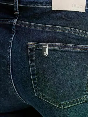 Liu Jo Logo-plaque Frayed Jeans