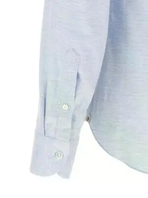 BORRIELLO NAPOLI Melange-effect Shirt - Blue