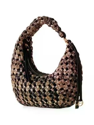 Borbonese Woven-design Tote Bag