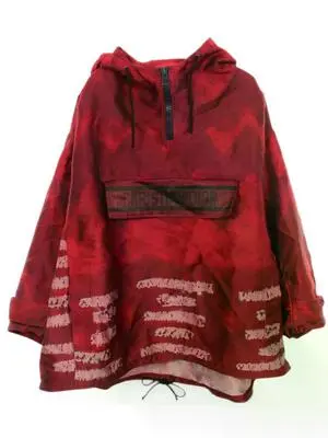 Dior 2010s Bee-embroidery Tie-dye Jacket - Red