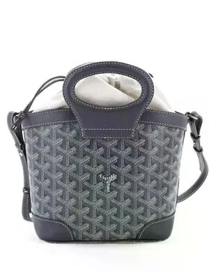 Goyard Beluga Bag Coated Canvas Mini Tote Bag - Grey