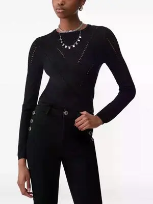 Liu Jo Knit Top With Cut-out