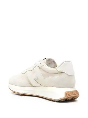 Hogan H641 Logo-patch Sneakers - Neutrals