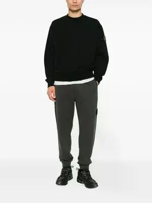 Stone Island Logo-patch Track Pants - Grey