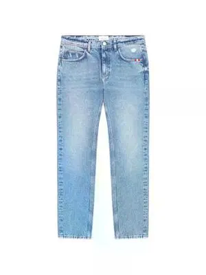 AMISH SUPPLIES Whiskered Skinny-fit Jeans