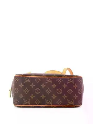 LOUIS VUITTON Cite Handbag Monogram Canvas Mm Shoulder Bag - Brown