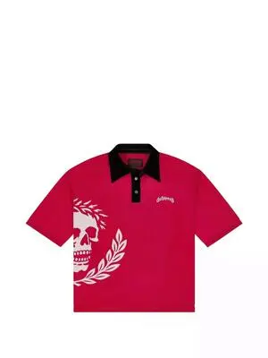 GODSPEED Victor Crest Polo Shirt - Red
