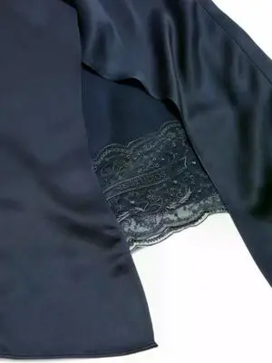 Acne Studios Layered Satin Skirt