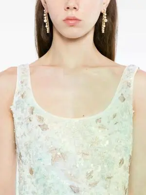 NEEDLE & THREAD Wisteria Shimmer Dress