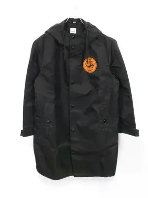 Burberry 2000s Shark-patch Hooded Coat