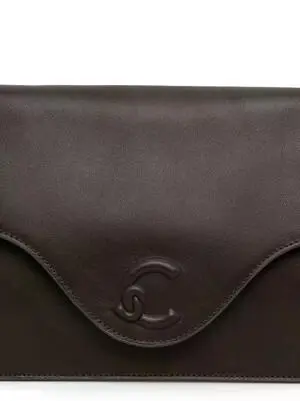 COCCINELLE C-me Softy Logo-embossed Shoulder Bag - Brown