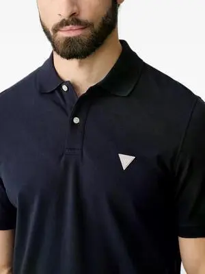 Guess Logo-patch Polo Shirt