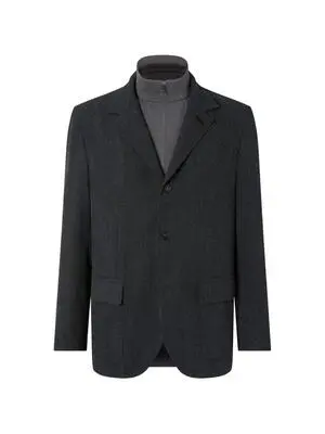 Corneliani Layered Single-breasted Blazer