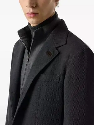 Corneliani Layered Single-breasted Blazer