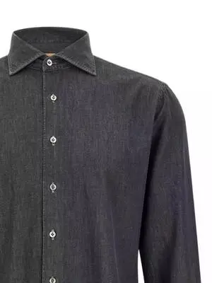 BORRIELLO NAPOLI Cotton Denim Shirt