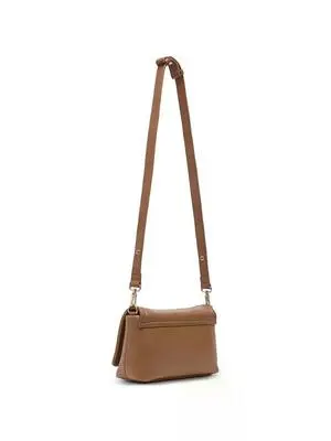 Liu Jo Medium Lapuffy Bag With Chain Strap - Brown