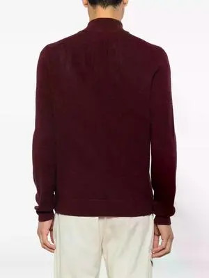Canali Half-zip Knitted Sweater