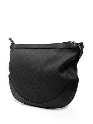 Gucci Large Gg Monogram Half Moon Crossbody Bag