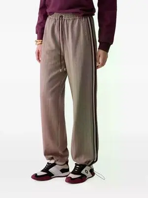 Liu Jo Pinstriped Drawstring Track Pants