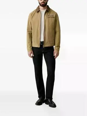 Guess Logo-embroidered Crew-neck Sweater