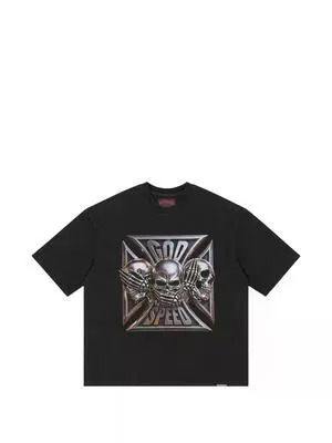 GODSPEED Omerta Graphic-print T-shirt - Black