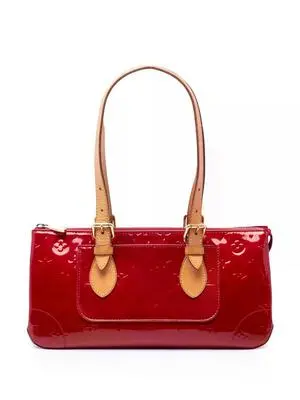 LOUIS VUITTON 2006-2012 Monogram Vernis Rosewood Avenue Shoulder Bag - Red