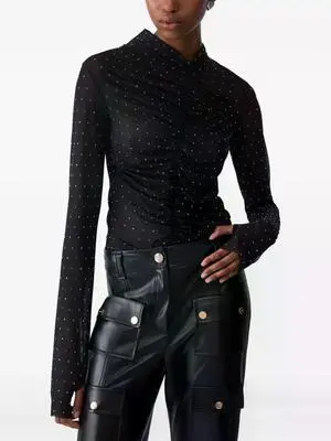 Liu Jo Full Rhinestone Tulle T-shirt