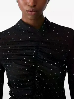 Liu Jo Full Rhinestone Tulle T-shirt