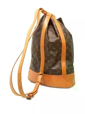 LOUIS VUITTON 1997 Monogram Randonnee Gm Backpack