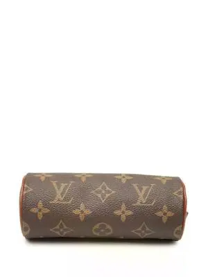 LOUIS VUITTON 1990-2010 Monogram Papillon Pochette Handbag - Brown