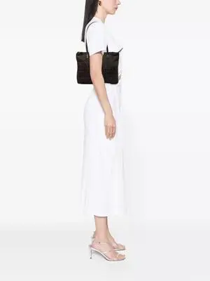 Fendi Zucchino Canvas Tote Bag