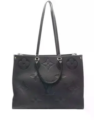 LOUIS VUITTON 2021-2026 Monogram Empreinte Onthego Gm Satchel - Black