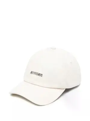Jacquemus Logo-plaque Baseball Cap - Neutrals