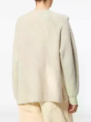 Isabel Marant Étoile Thais Ribbed Knit Sweater With Toggle Fastening