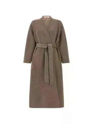 Co Belted Robe-style - Brown