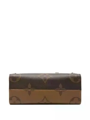 LOUIS VUITTON 2010-2026 Monogram Reverse Giant Onthego Pm Satchel - Brown