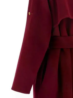 Alberta Ferretti Double-breasted Wool-cashmere Coat