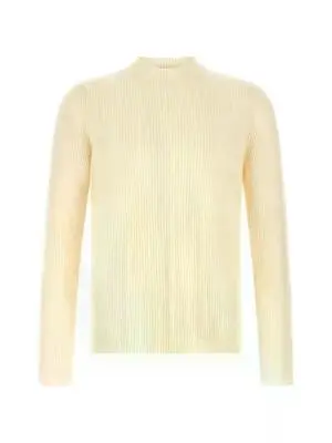 ZANONE Ribbed-knit Virgin Wool Sweater - Neutrals