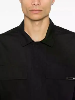 RHUN Short-sleeved Flap-pocket Shirt