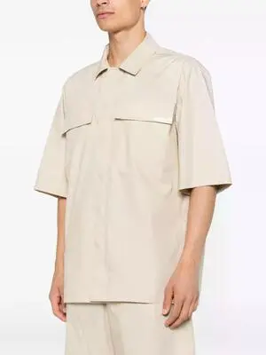RHUN Short-sleeve Flap-pocket Shirt
